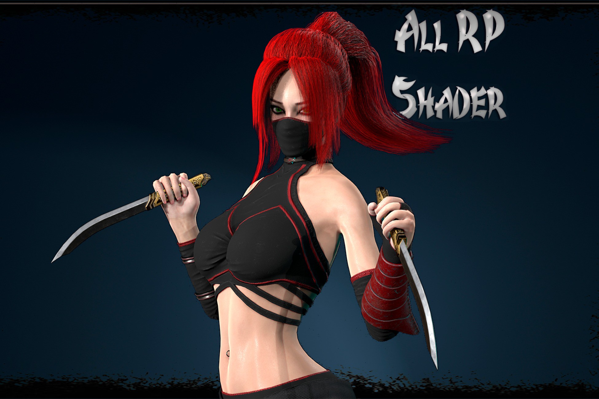 Ninja Girl Two | 3D 캐릭터 | Unity Asset Store