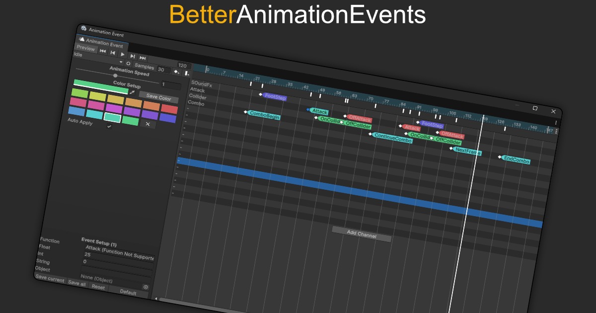 Better Animation Events | Animation Tools | Unity Asset Store