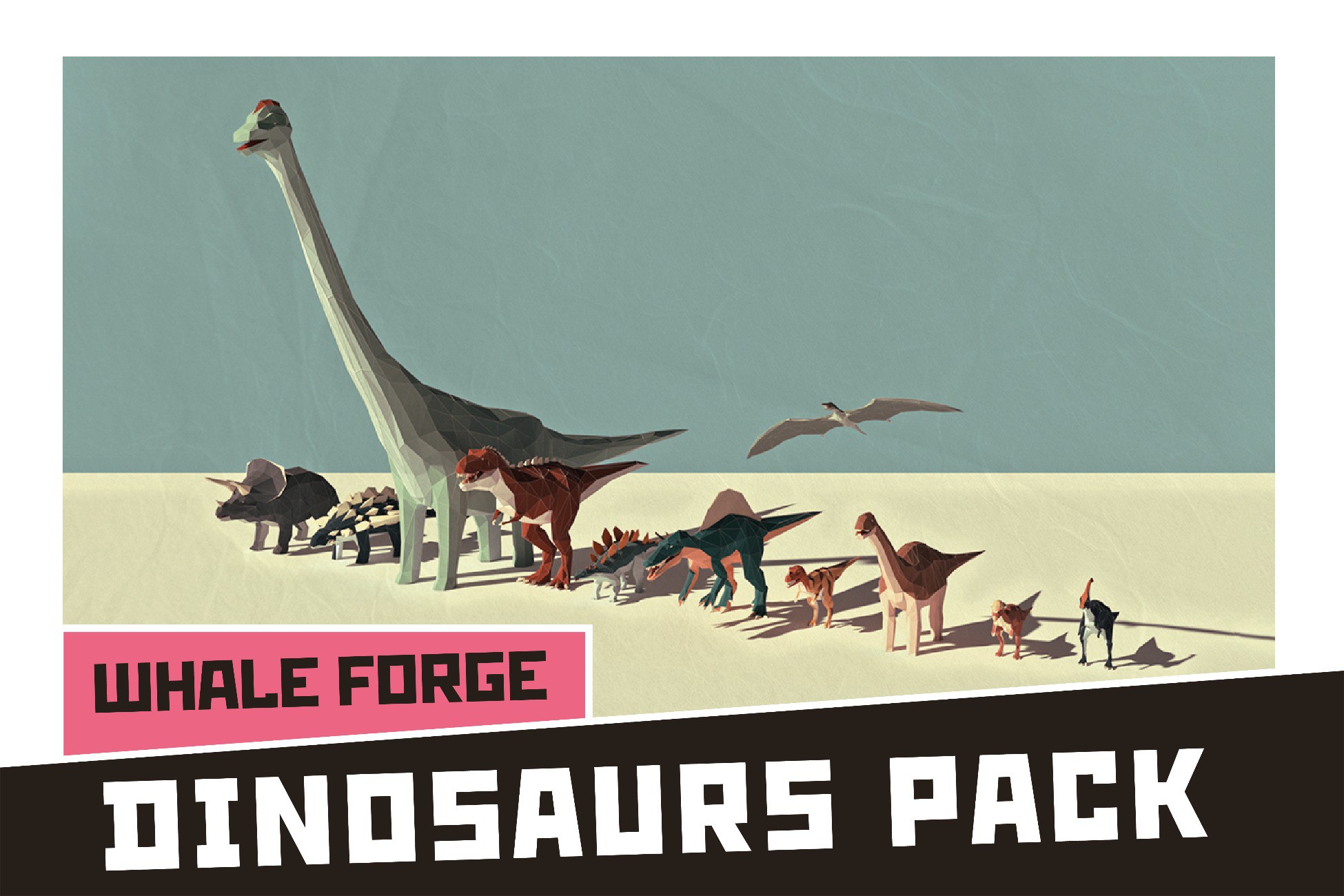 Low Poly Dinosaurs Pack | 3D Animals | Unity Asset Store