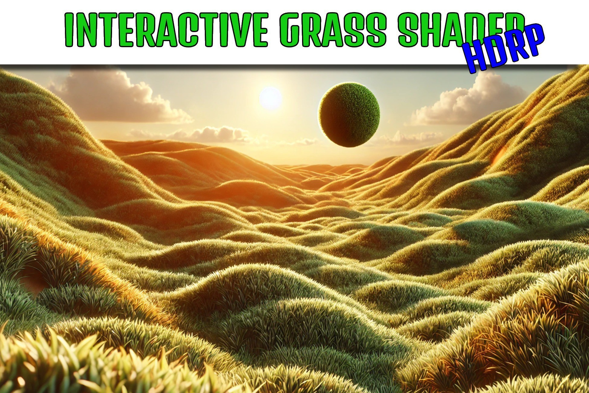 GrassFlow - Interactive Grass Shader (HDRP) For Unity 6.0 | VFX Shaders | Unity Asset Store