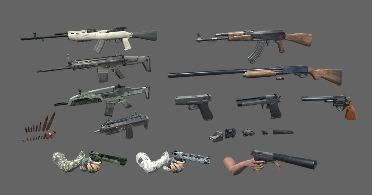 Animated FPS Starter Kit #2 | 3D | Unity Asset Store