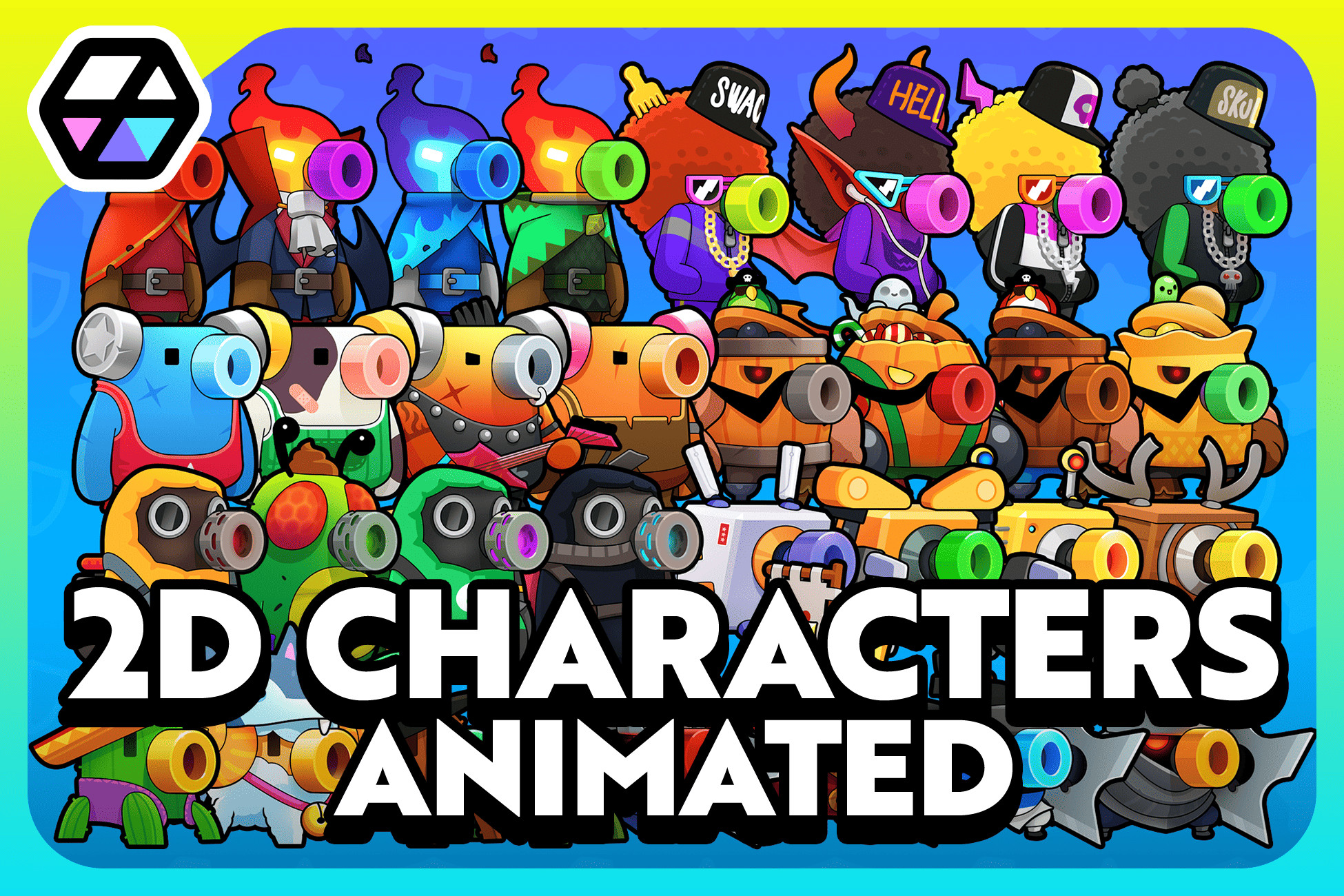 2D Characters - Casual1 | 2D Characters | Unity Asset Store