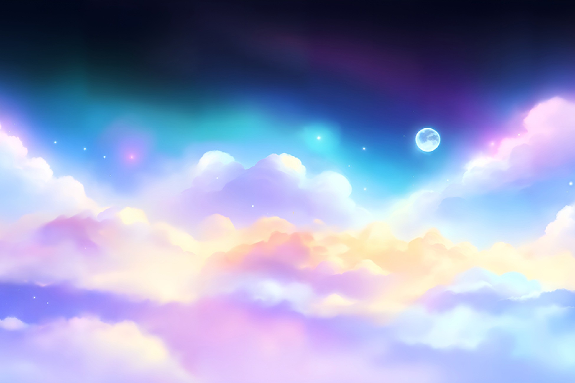 Beautiful stylized Dreamy Sky | 2D Sky | Unity Asset Store