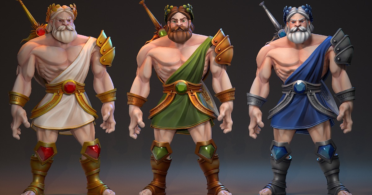 Greek god | 3D Characters | Unity Asset Store
