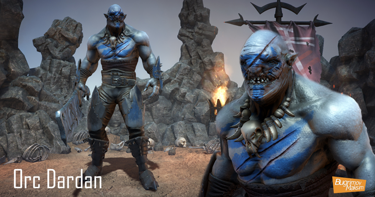 Character Orc Dardan | Characters | Unity Asset Store
