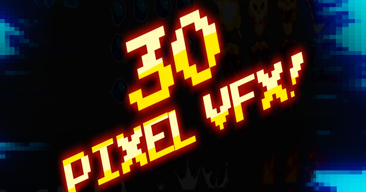 Pixel vfx battle & elements VOL.1 | 2D Characters | Unity Asset Store