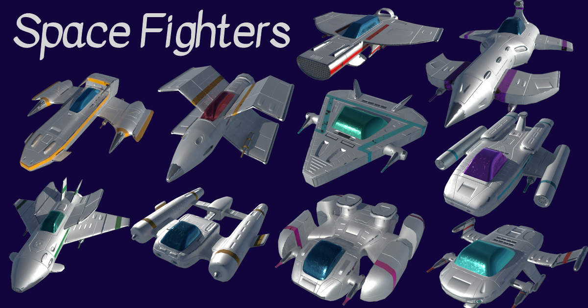 Space Fighters | 3D Space | Unity Asset Store