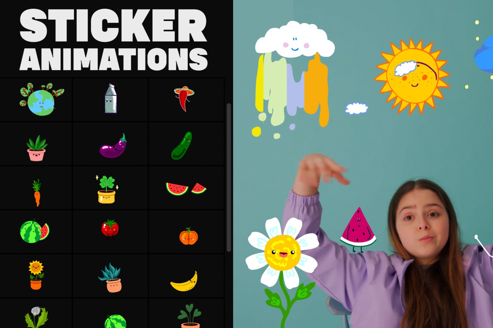 Nature Emoji Stickers Animations (24.08) | 2D Textures & Materials ...