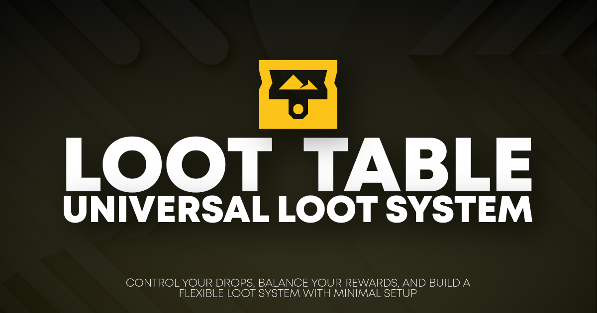 Loot Table - Universal Loot System | Utilities Tools | Unity Asset Store