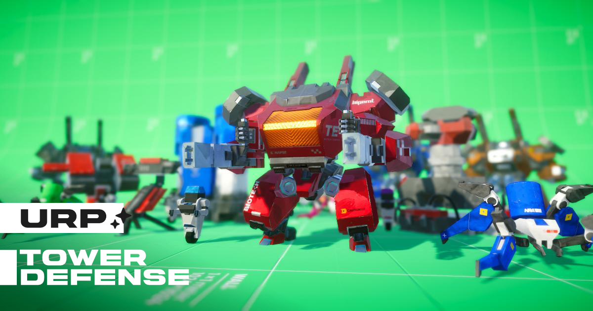 Tower Defense Pack | 3D Robots | Unity Asset Store
