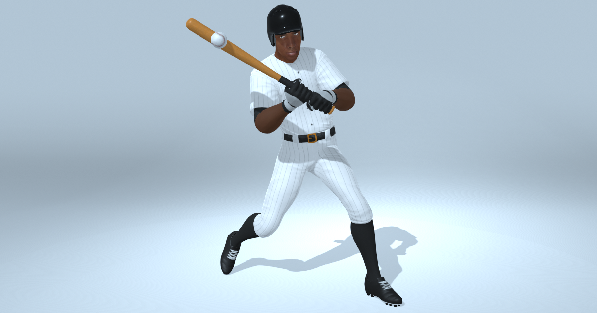Baseball Batter Animated | 3D Characters | Unity Asset Store