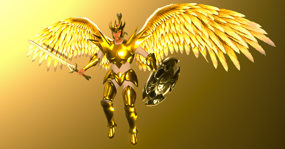 Angel Knight + Material Variations | Characters | Unity Asset Store