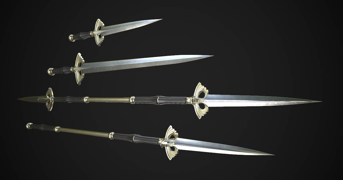 Medieval Weapon Set A5 | 3D 武器 | Unity Asset Store