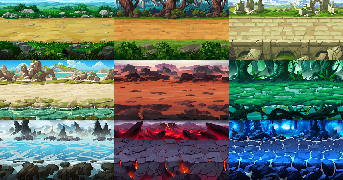 2D Scrolling Battle Backgrounds Pack | 2D Environments | Unity Asset Store