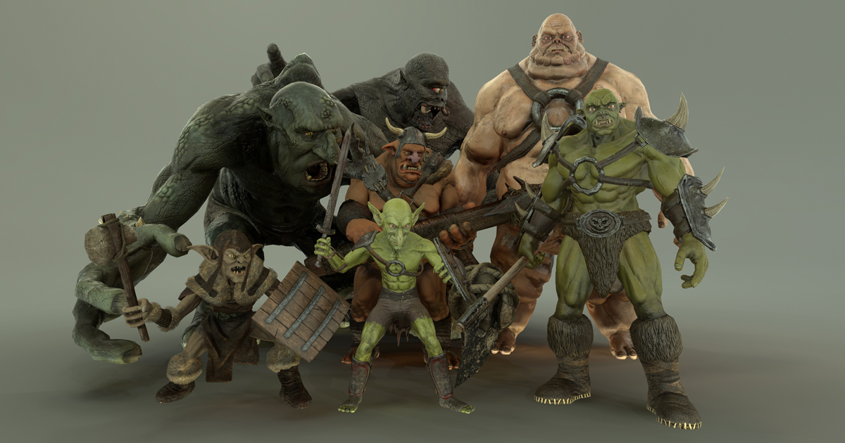 MUST HAVE FANTASY VILLAINS PACK | Characters | Unity Asset Store