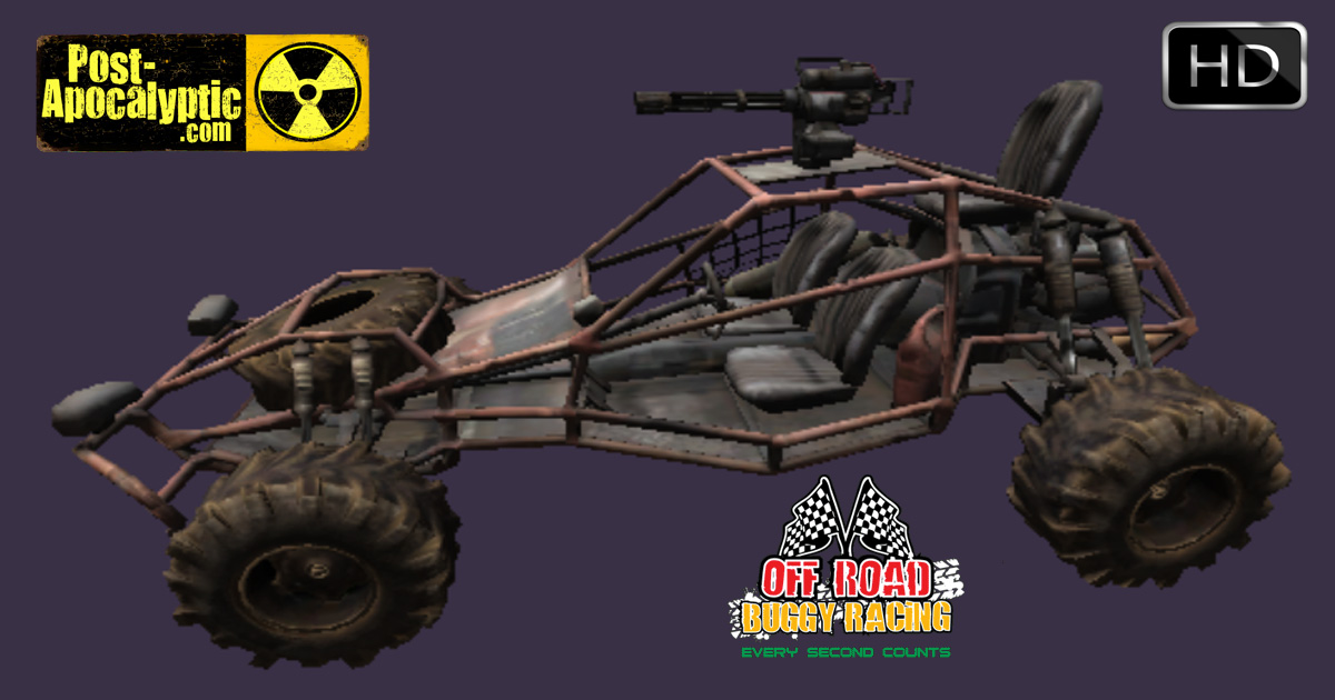 Post Apocalyptic Buggy | 3D Land | Unity Asset Store