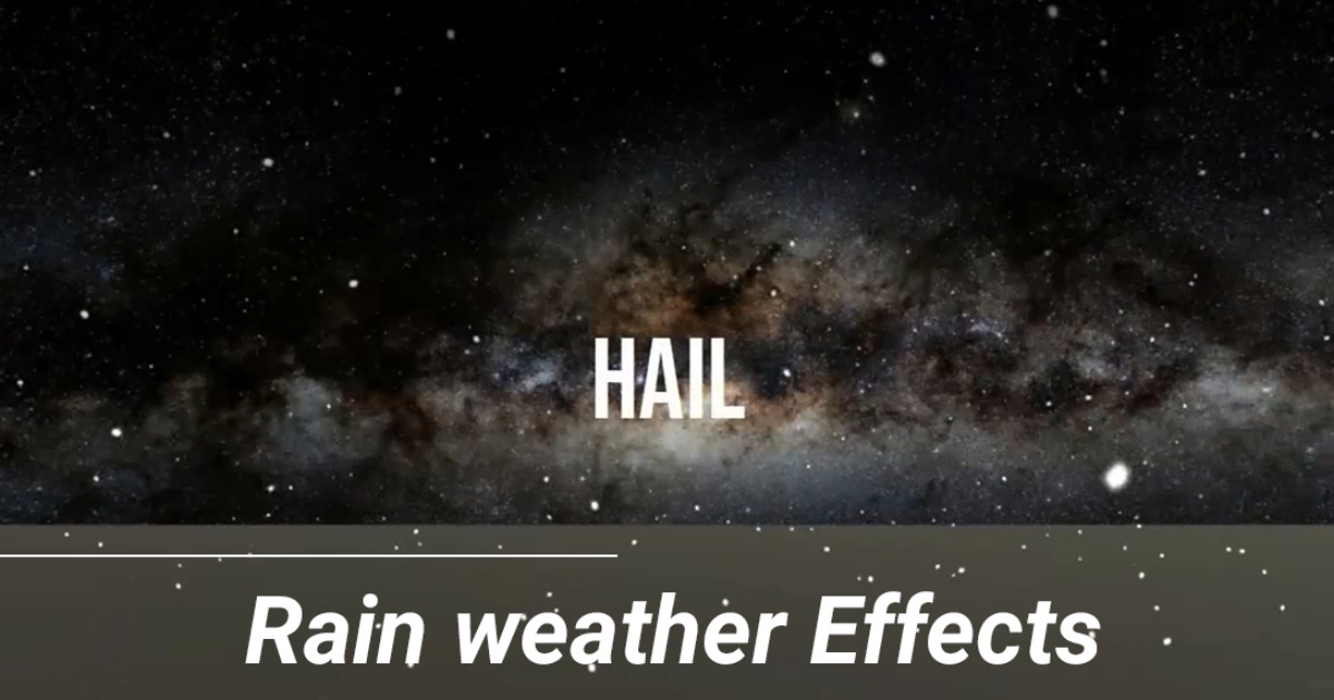 Rain FX Pack - Cloud and Hail Weather VFX | VFX Particles | Unity Asset ...