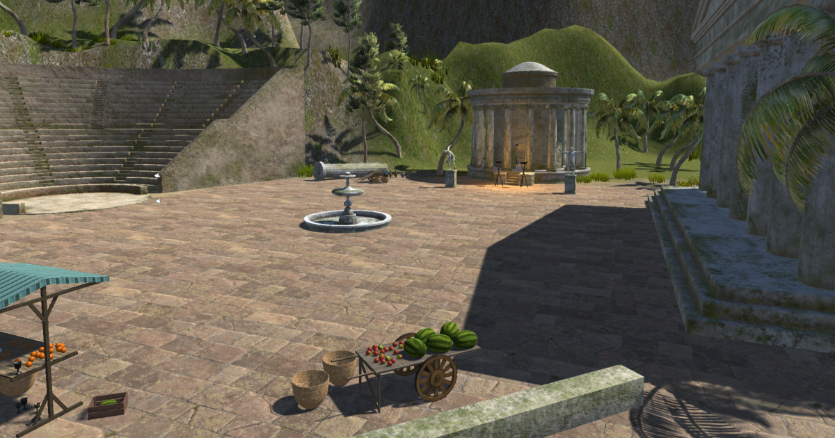 Ancient Greek City Starter | 3D Historic | Unity Asset Store