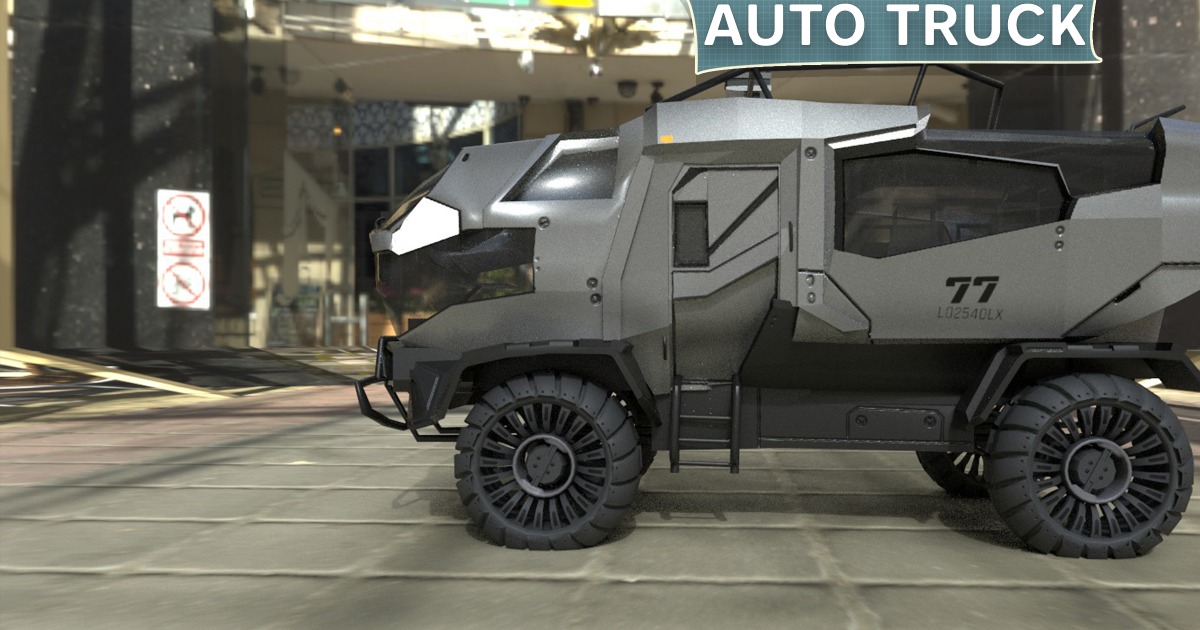 A1 Auto Truck | 3D Land | Unity Asset Store