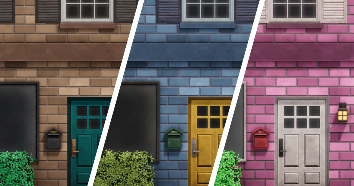 Brick Building With A Comfy Rooftop | 3D Exterior | Unity Asset Store