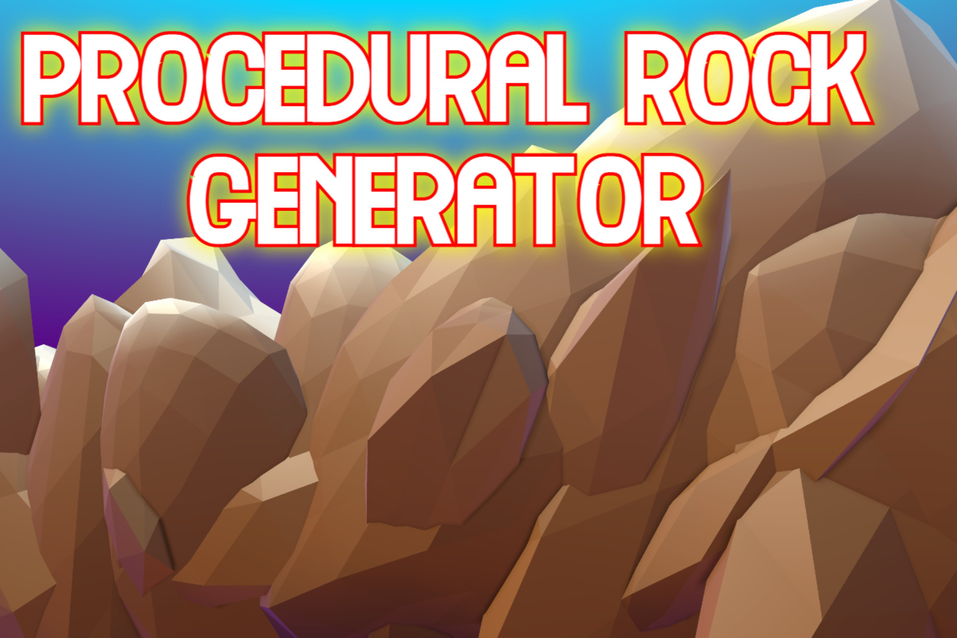 Procedural Rock Generator by Ugur Yucel