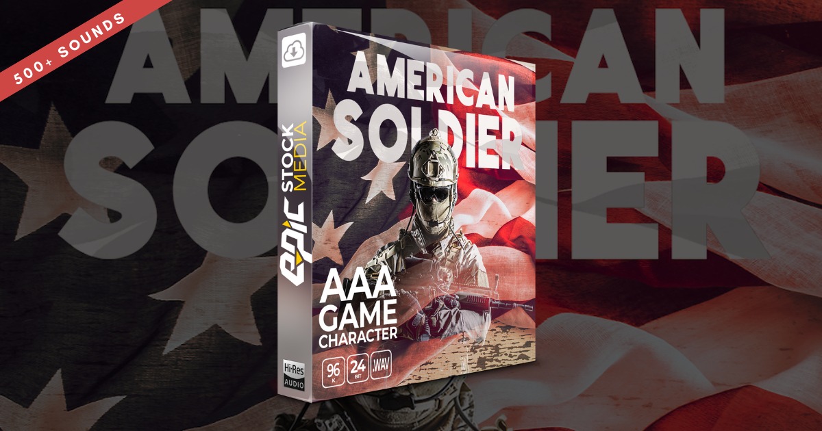 AAA Game Character American Soldier - Male | Audio Sound FX | Unity ...
