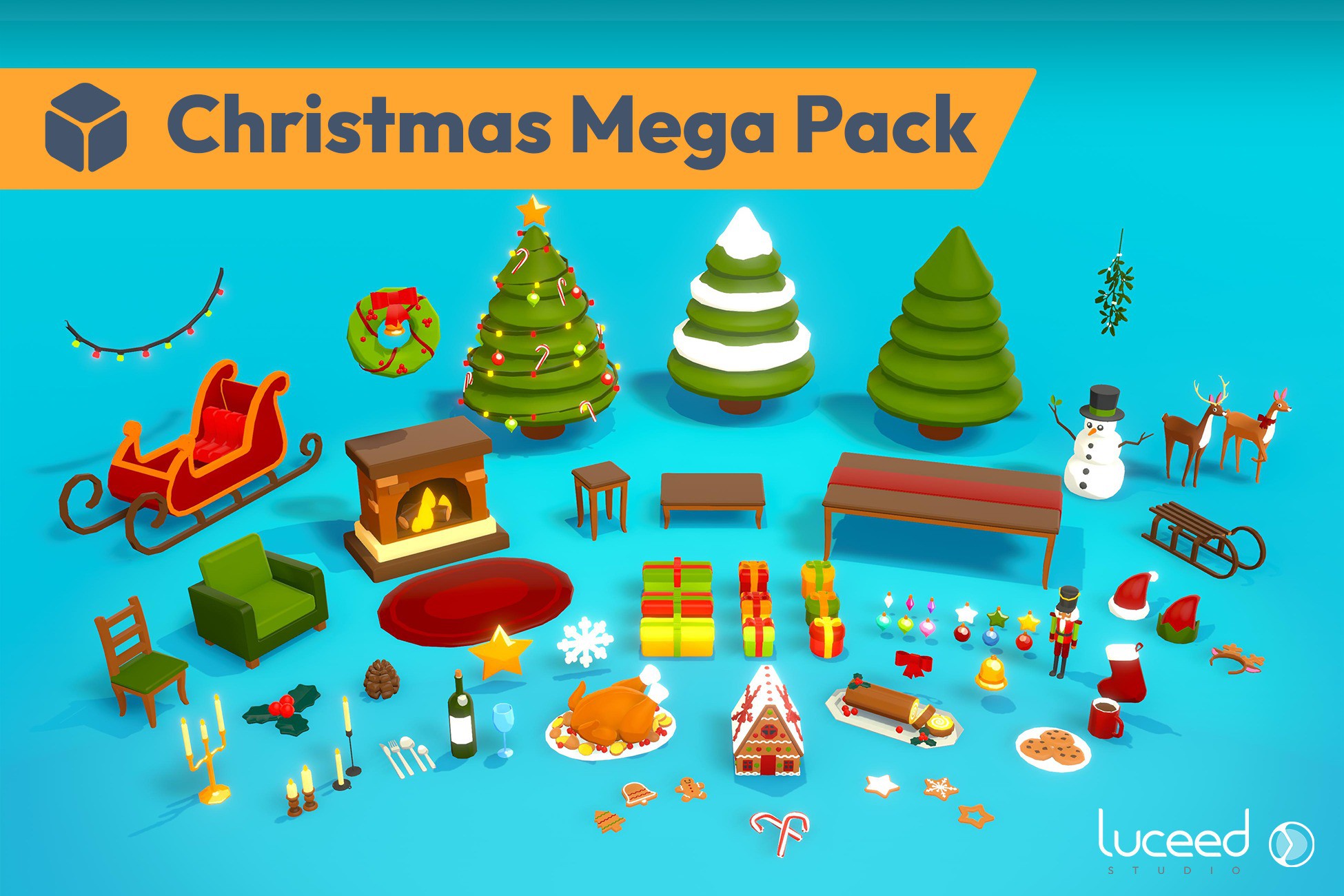 Christmas Mega Pack | 3D Props | Unity Asset Store