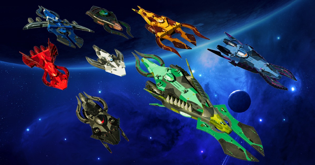 Sci-Fi Alien Modular Capital Spaceship Craizan Star | 3D Space | Unity ...