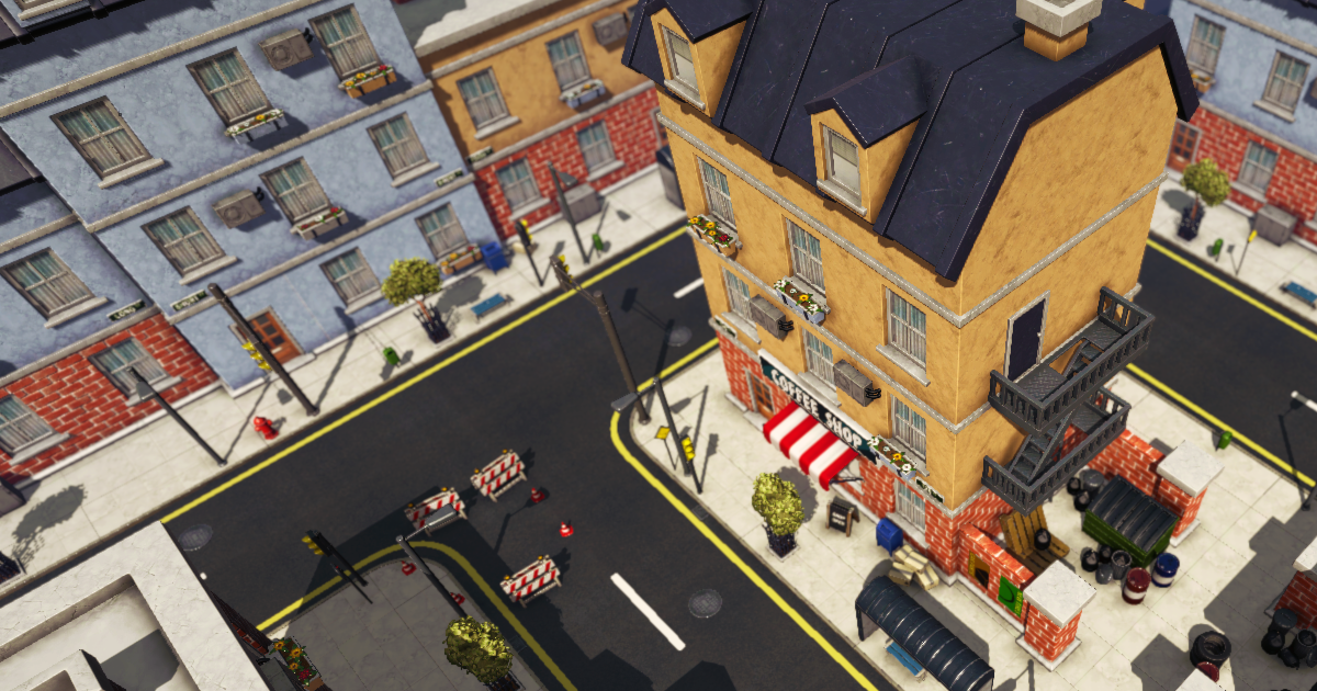 Detailed Town / City | 3D Urban | Unity Asset Store