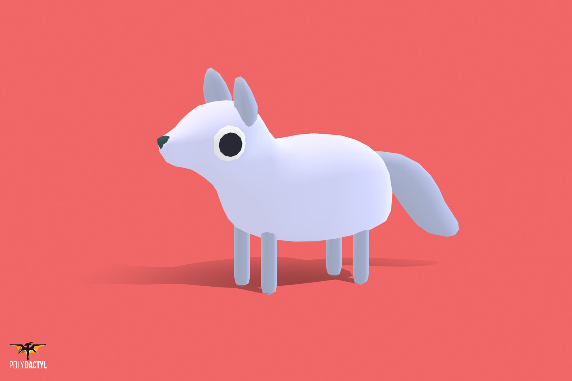 Arctic Fox - Quirky Series | Characters | Unity Asset Store