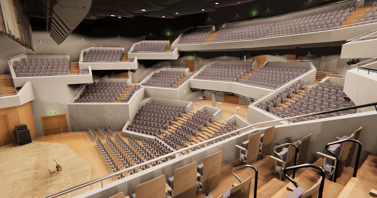 Concert Hall - Environment | 3D Environments | Unity Asset Store