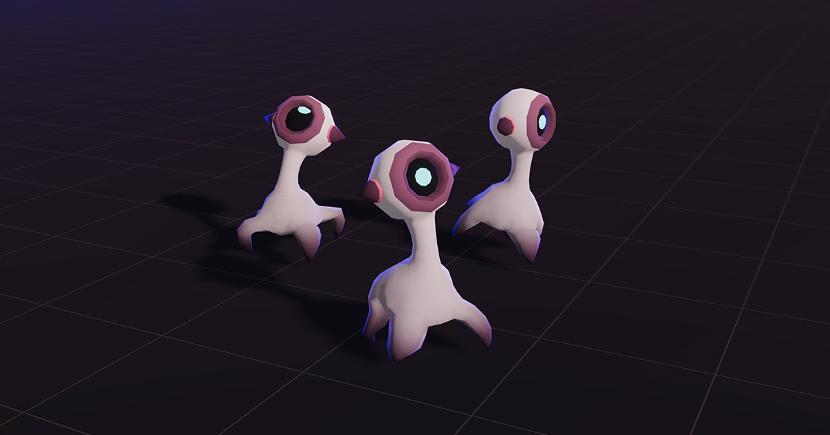 Alien Cyclops Cute Series | 3D Creatures | Unity Asset Store