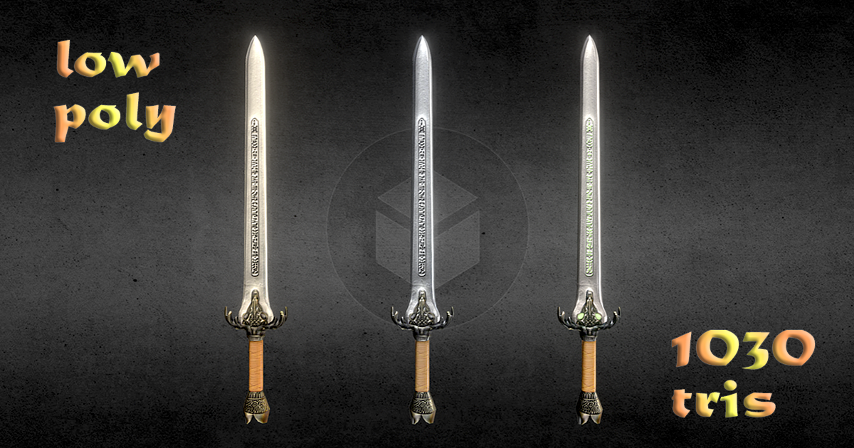 Baphomet Sword | 3D Weapons | Unity Asset Store