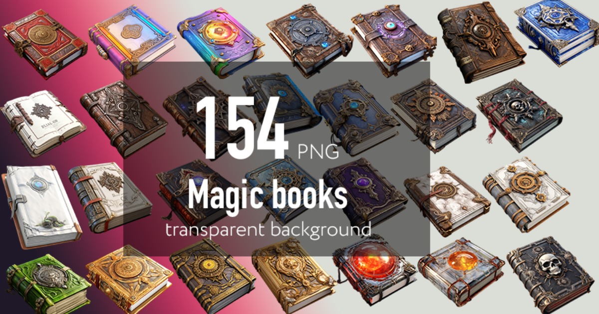 Fantasy Magic Books | 2D | Unity Asset Store