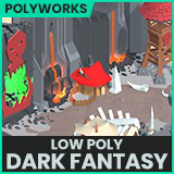 Low Poly Dark Fantasy Pack - Polyworks