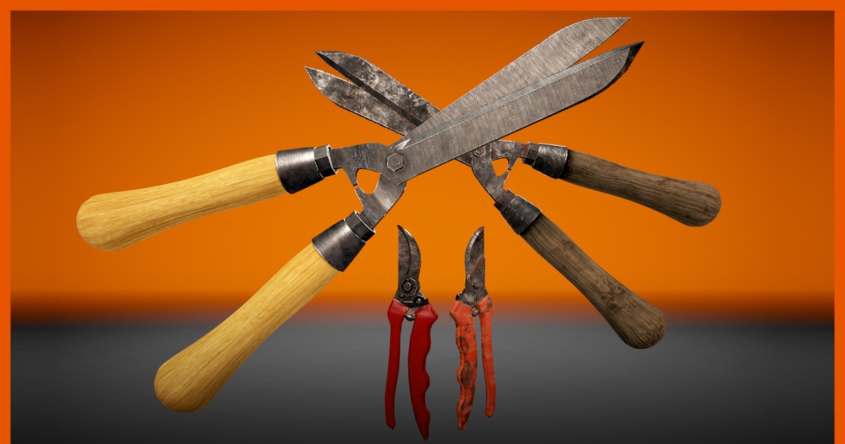Garden Shears & Secateurs | 3D Tools | Unity Asset Store