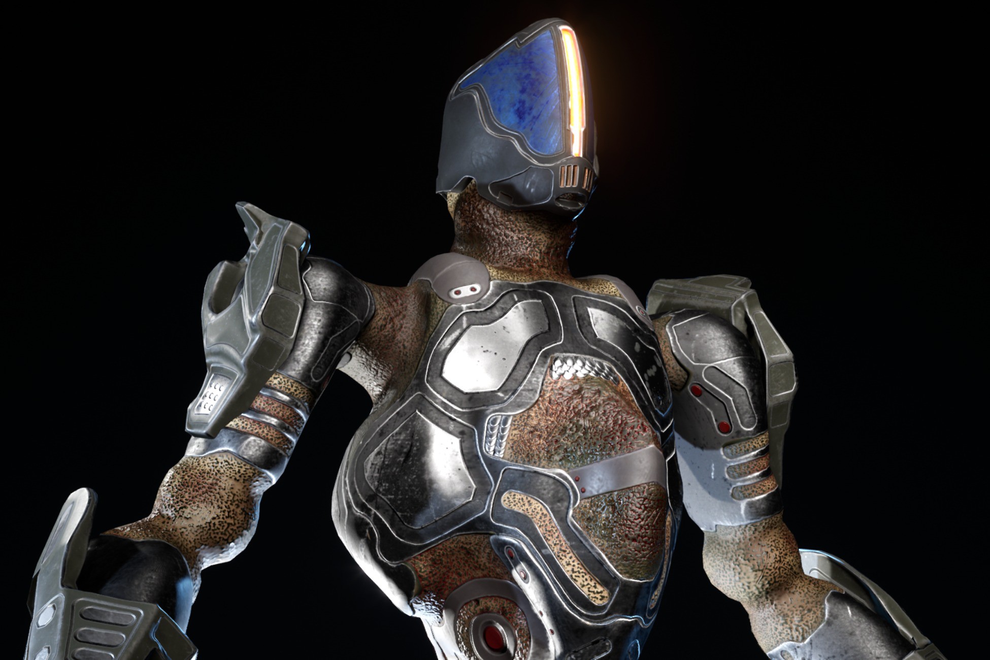 Raptor Scifi 1 | 3D Characters | Unity Asset Store