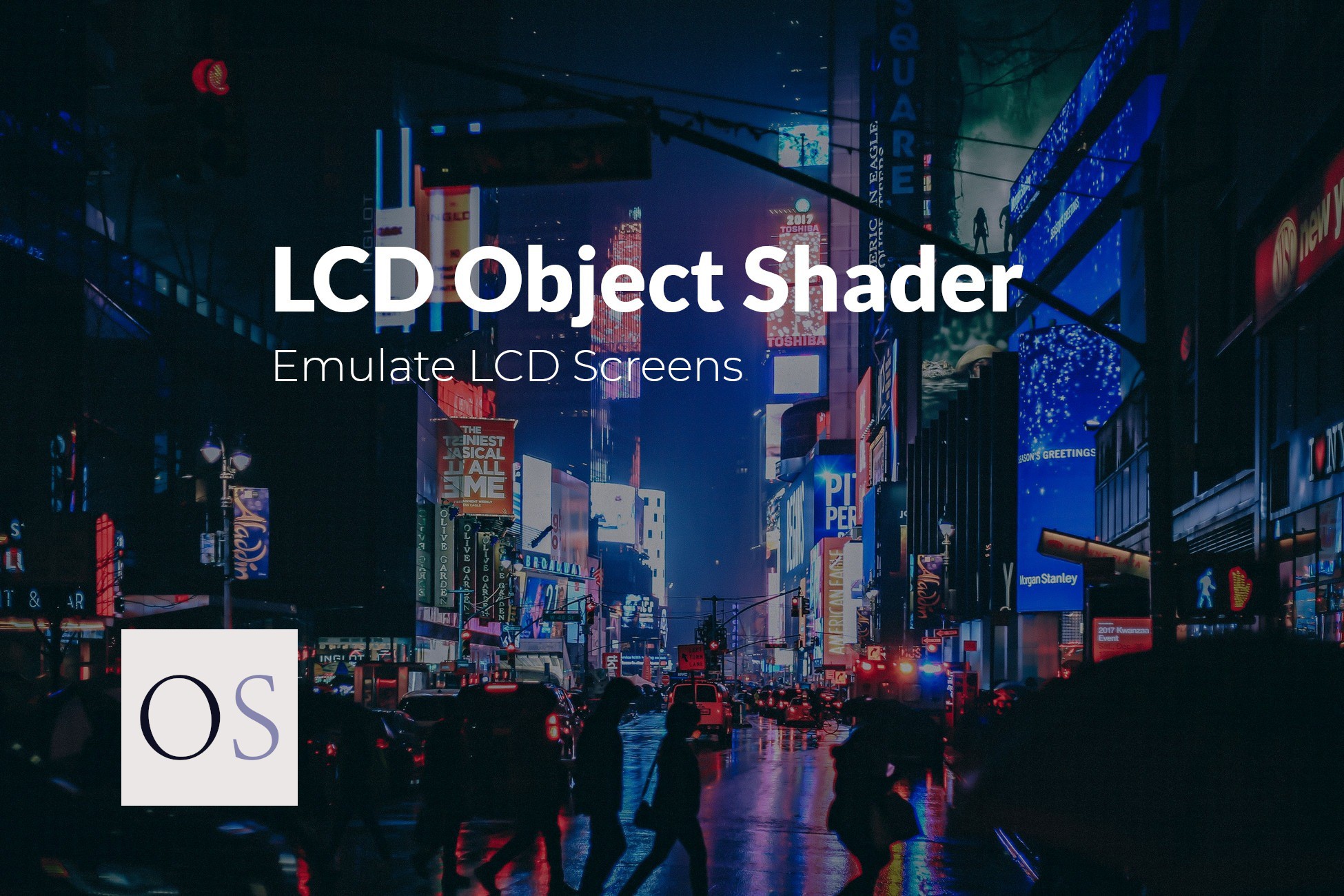Lcd Object Shader ビジュアルエフェクト シェーダー Unity Asset Store 5615