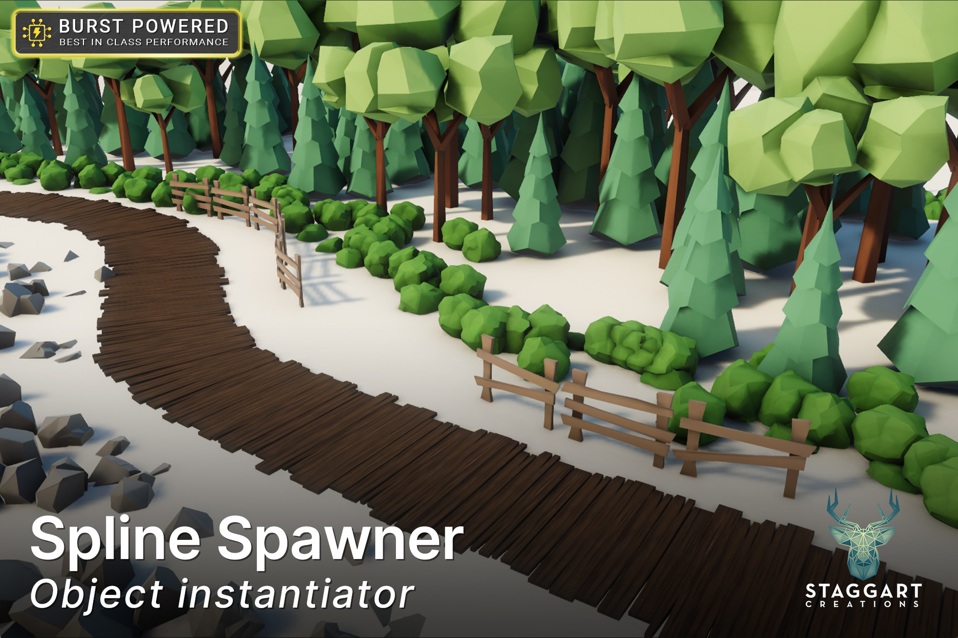 Spline Spawner | Level Design | Unity Asset Store