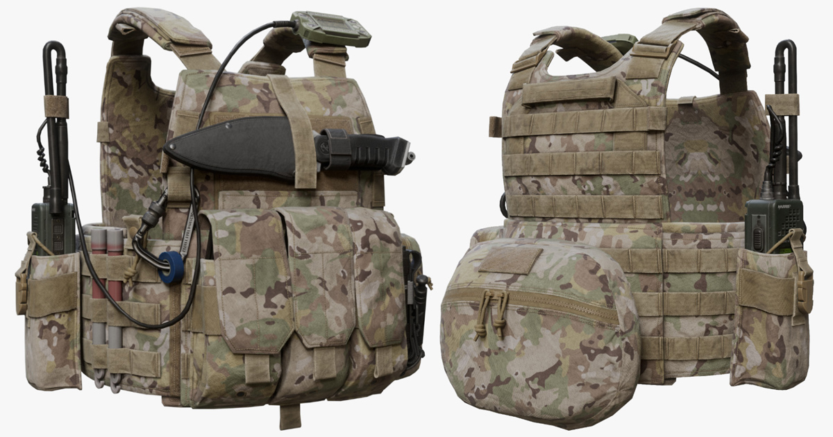 Tactical Vest Q | Props | Unity Asset Store