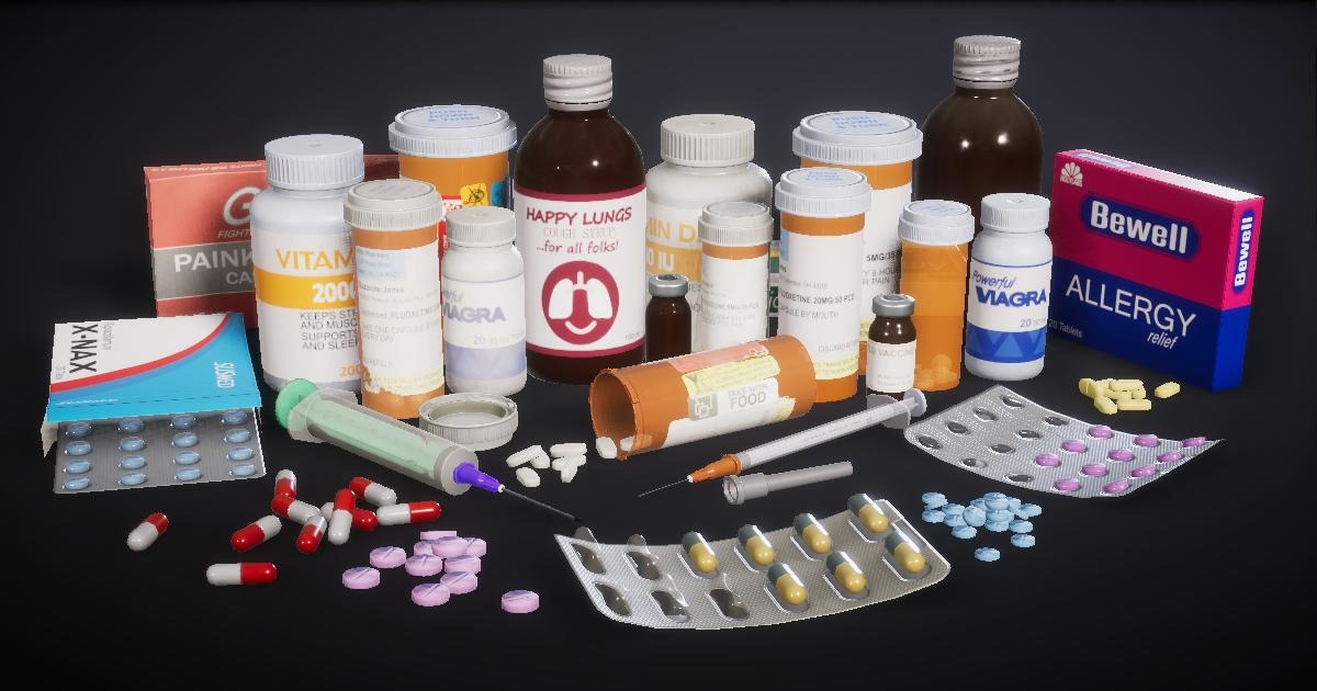 Medicine Pack vol.1 | 3D Props | Unity Asset Store