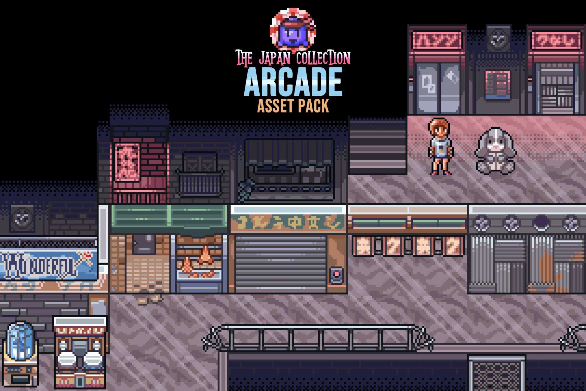 The Japan Collection: Arcade + Music | 2D Environments | Unity Asset Store