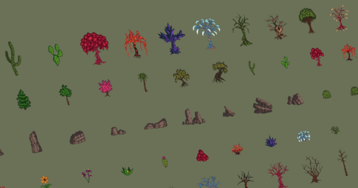 Unique Nature Scenery | 2D Nature | Unity Asset Store