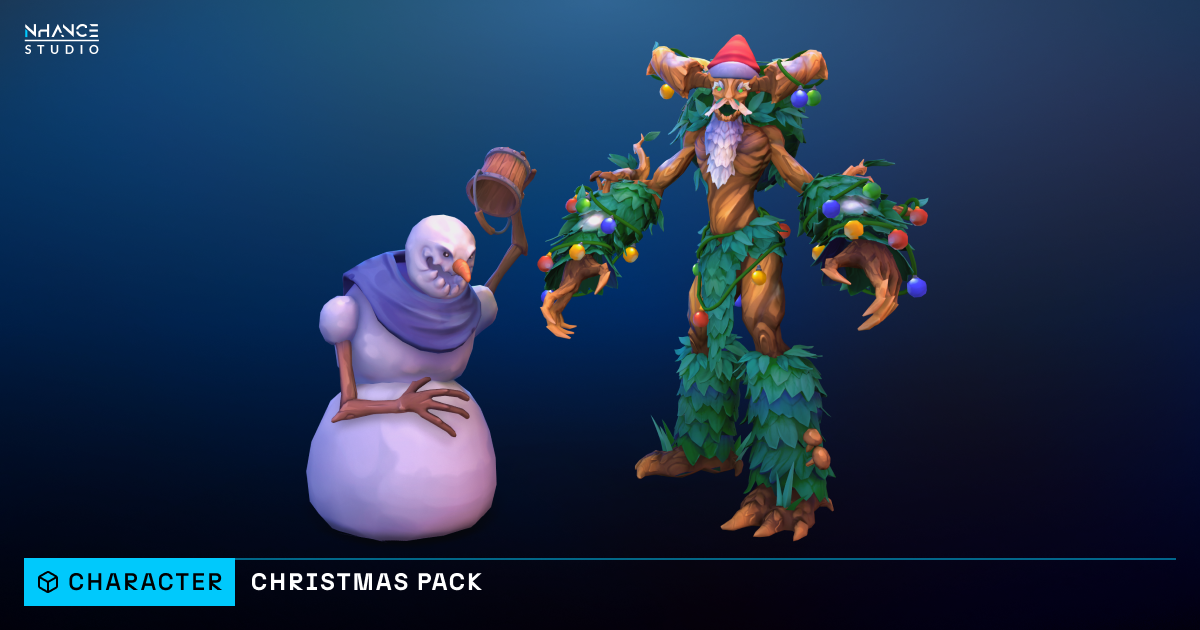 Stylized Christmas Pack | 3D Characters | Unity Asset Store