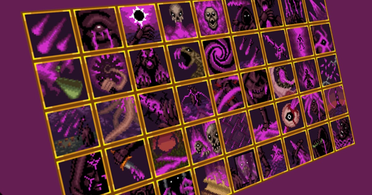 Unique Fantasy Dark Magic Icons [32x32] | 2D Icons | Unity Asset Store