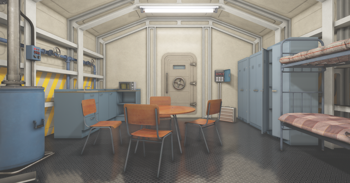 HQ Nuclear Bomb Shelter | 3D Environments | Unity Asset Store