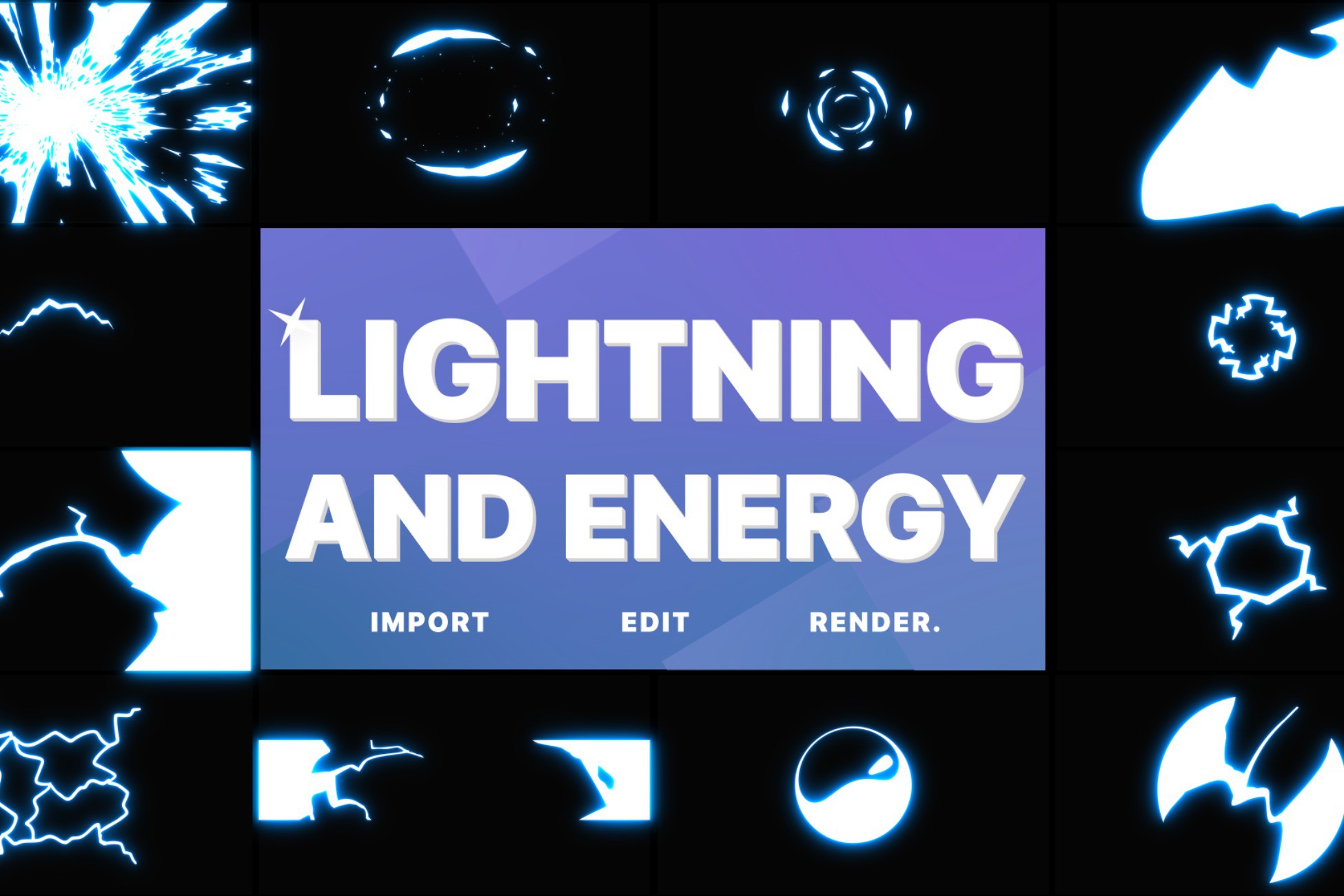 Lightning and Energy | 2D Textures & Materials | Unity Asset Store