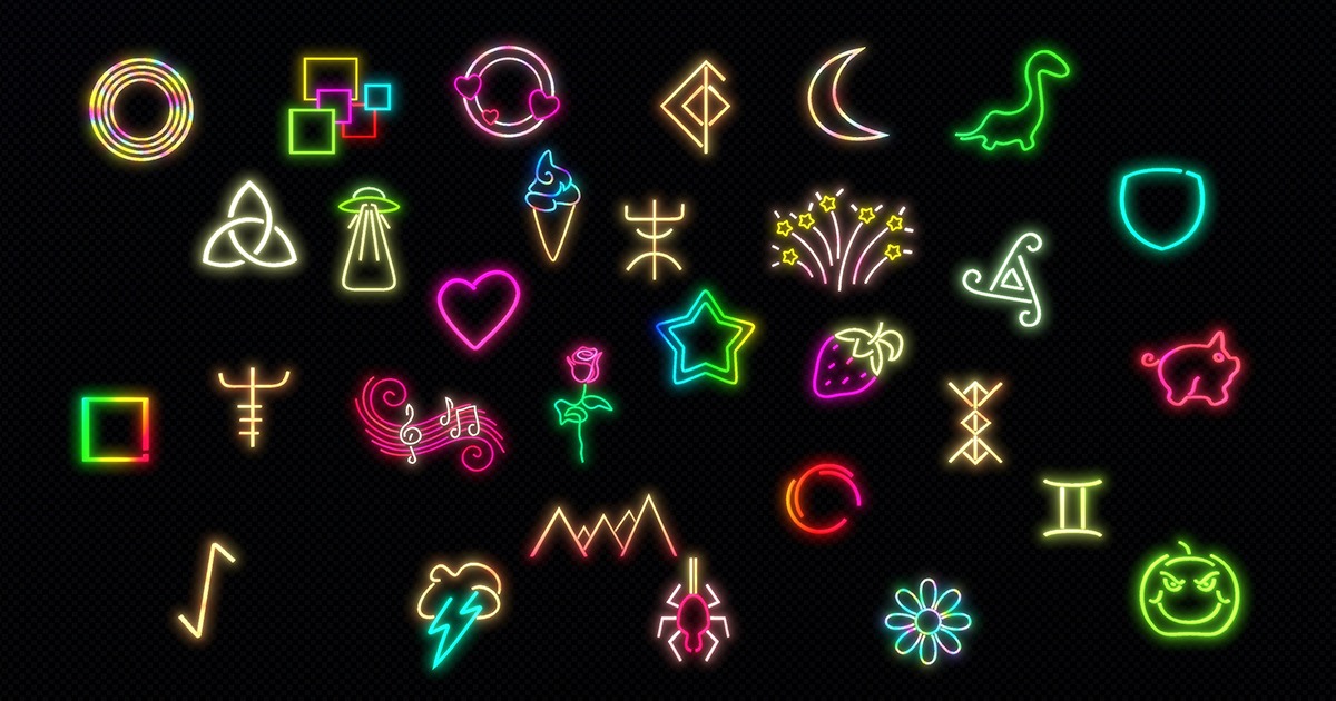 Ultimate Neon Sign Pack 7 | 3D Props | Unity Asset Store