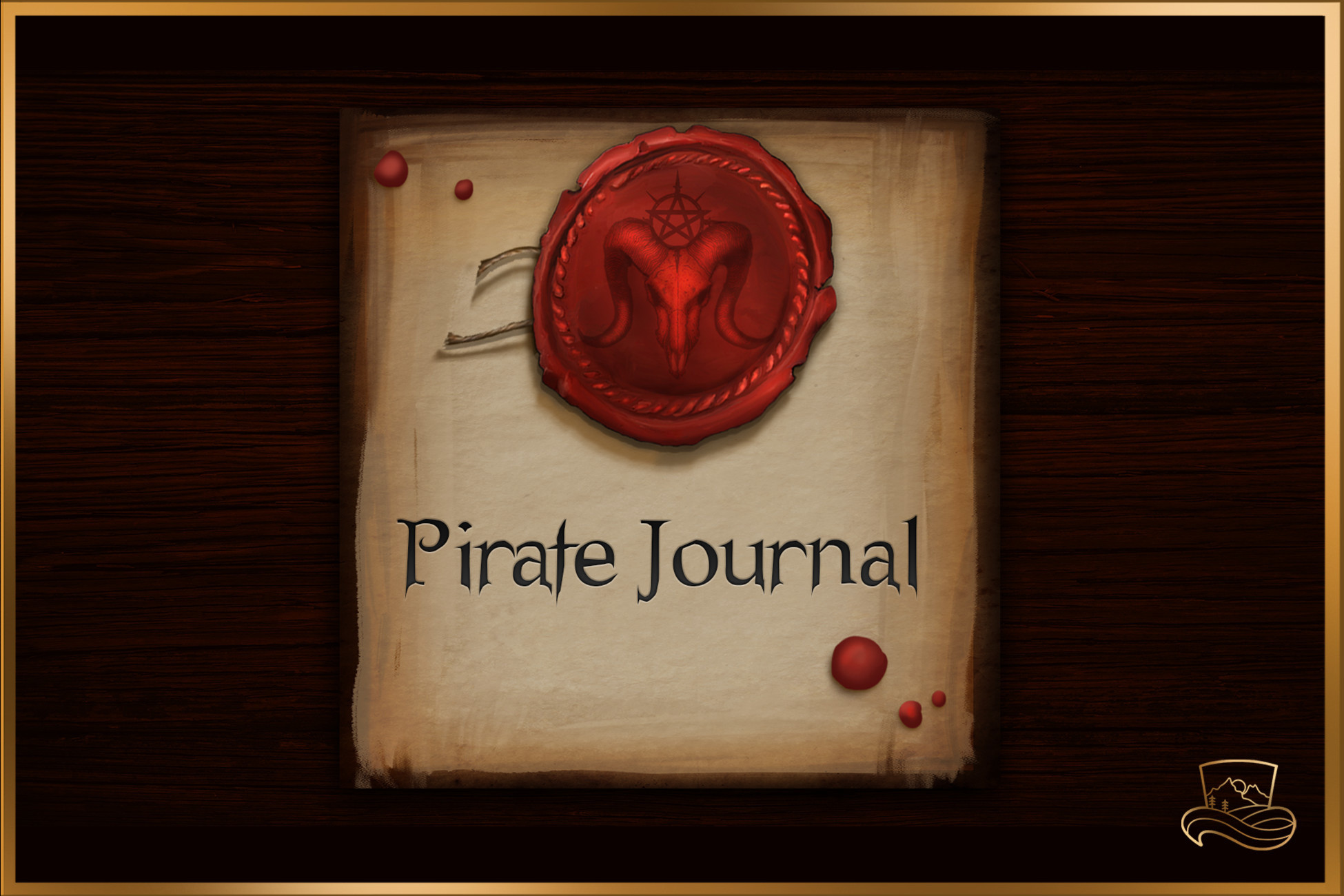 Pirate Journal UI 2.0 | 2D GUI | Unity Asset Store