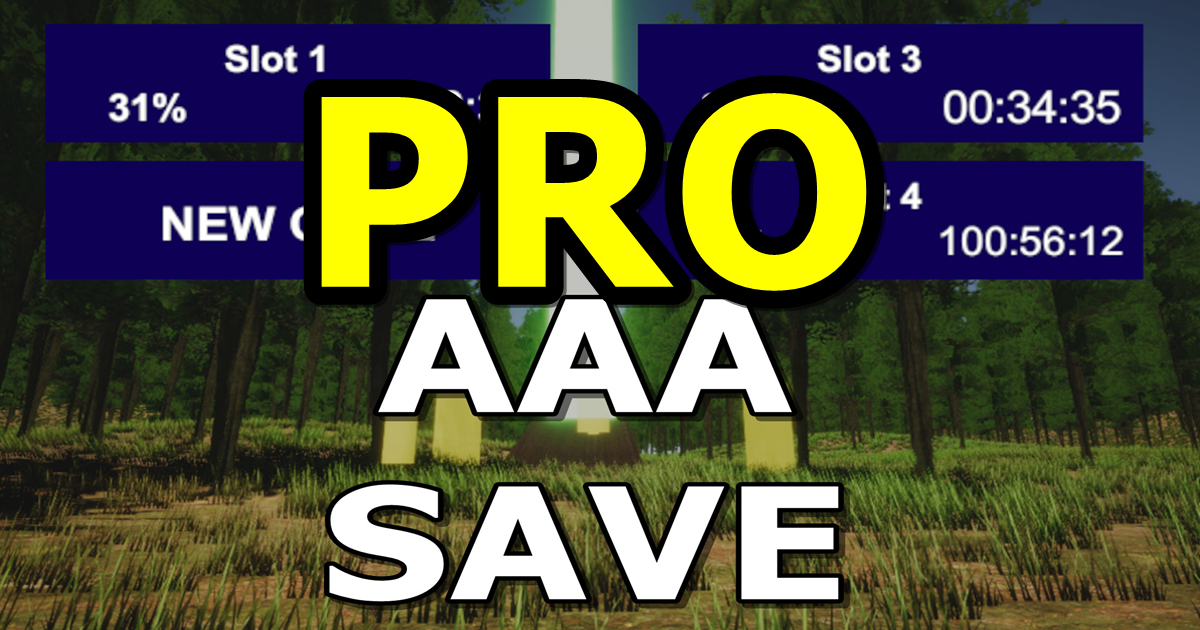 Wizard School AAA SAVE Pro | Systems | Unity Asset Store